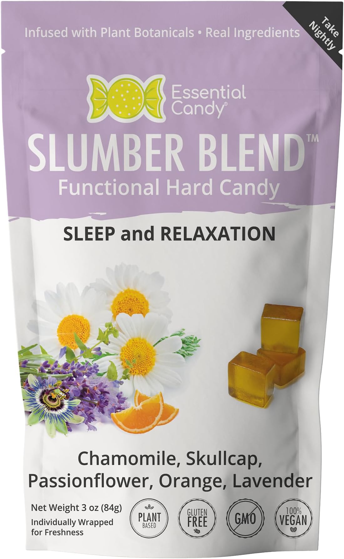 Amazon.com: Slumber Blend Functional Hard Candy | Sleep Issues ...