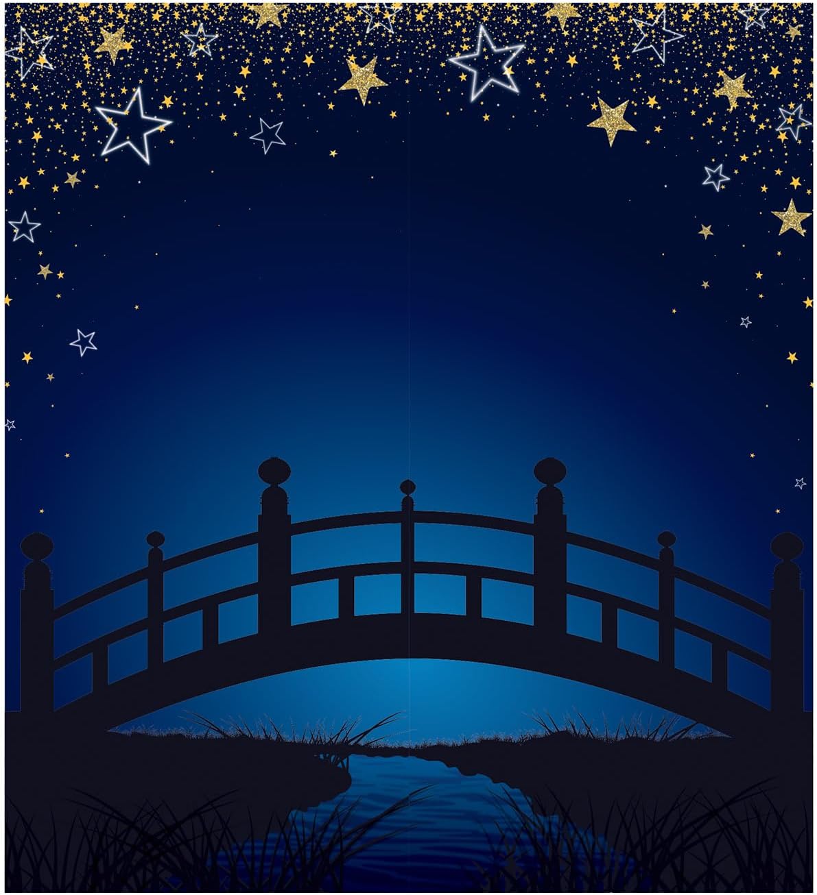 Amazon.com: Beistle Large 7' x 6' Cardboard Awards Night Starry-Night ...