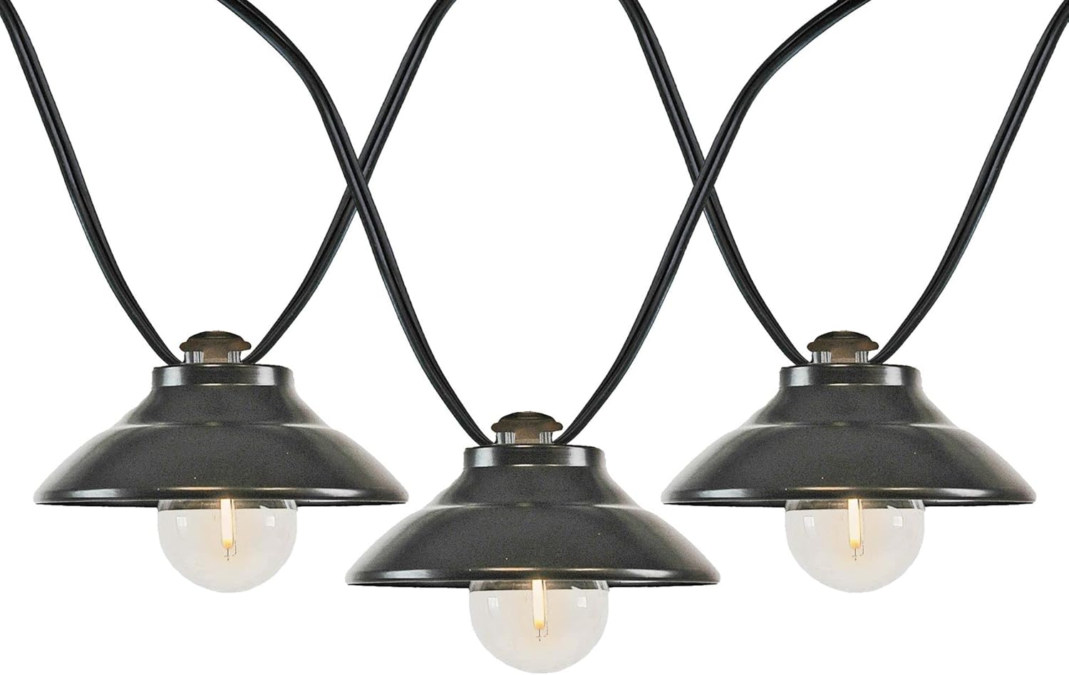 Novelty Lights 11 Feet 10 Light Decorative LED G40 Outdoor Bistro ...