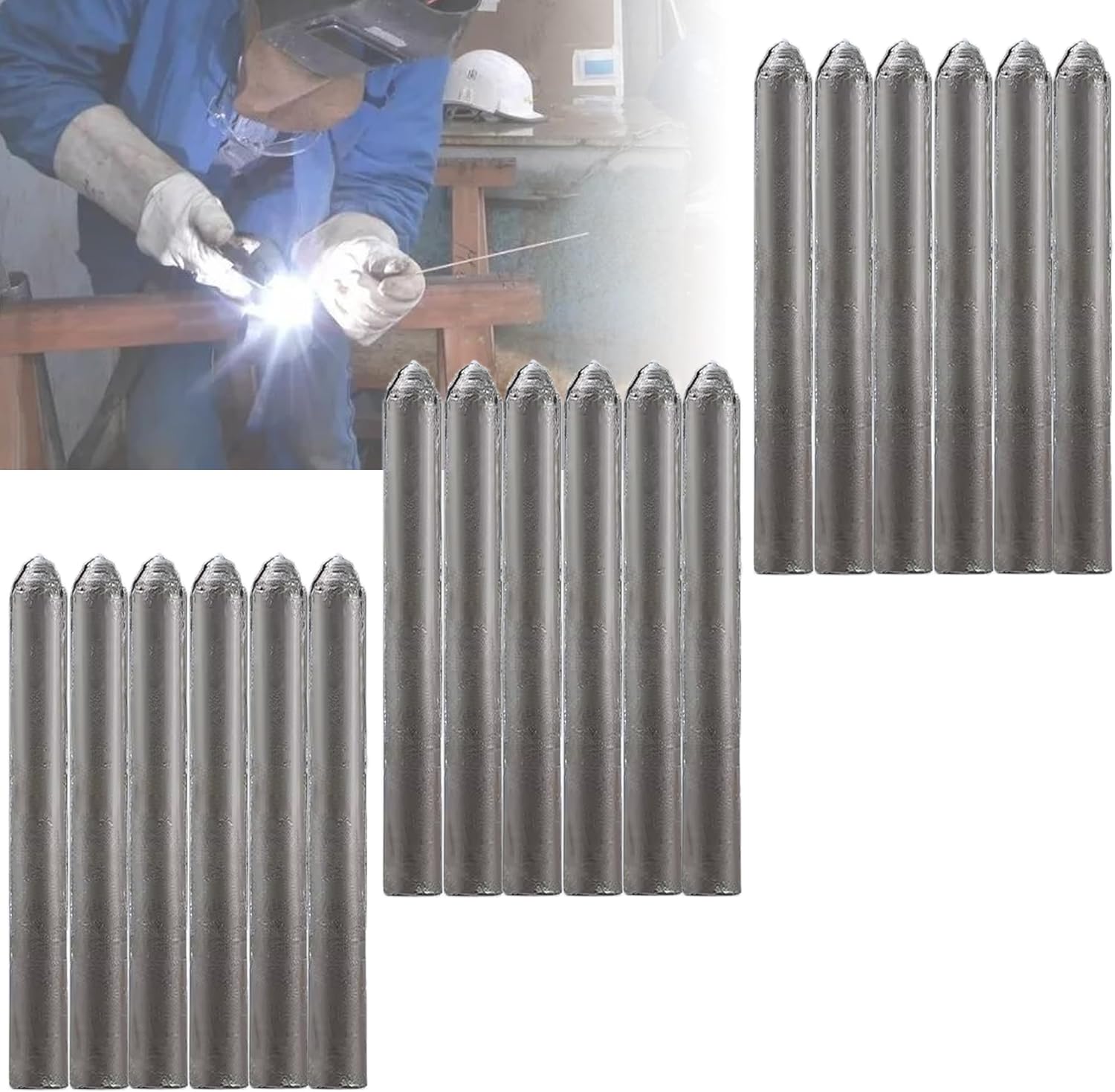 TKXOX 18PCS Low Temperature Universal Welding Rod, Metal Universal Low ...