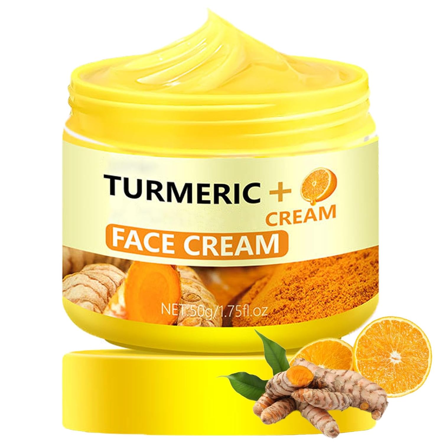 Amazon.com: Krmspe Turmeric Face Cream, Face Moisturizer Natural ...