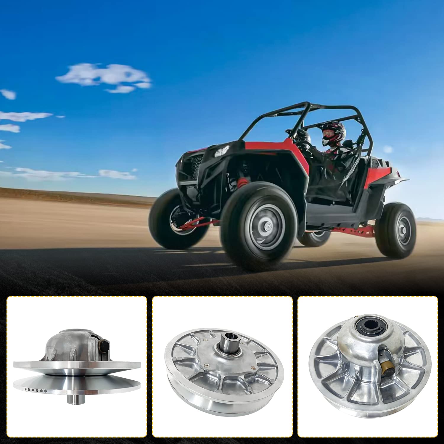 LUFT MEISTAR 1323246 Secondary Driven Clutch Assembly With Spring and ...