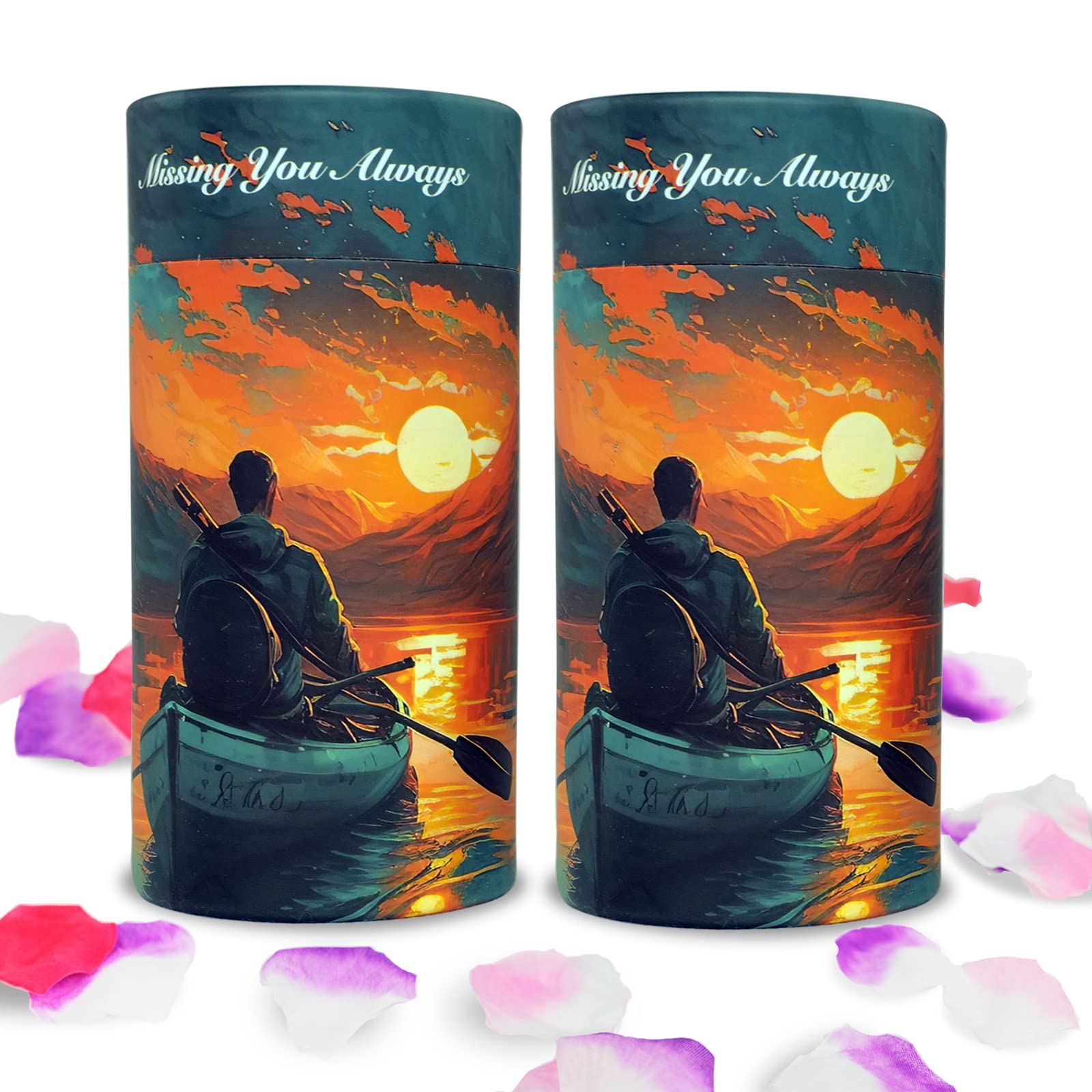 Amazon.com: Set of 2 Biodegradable Scattering Tube Urn for Ashes, 40 ...