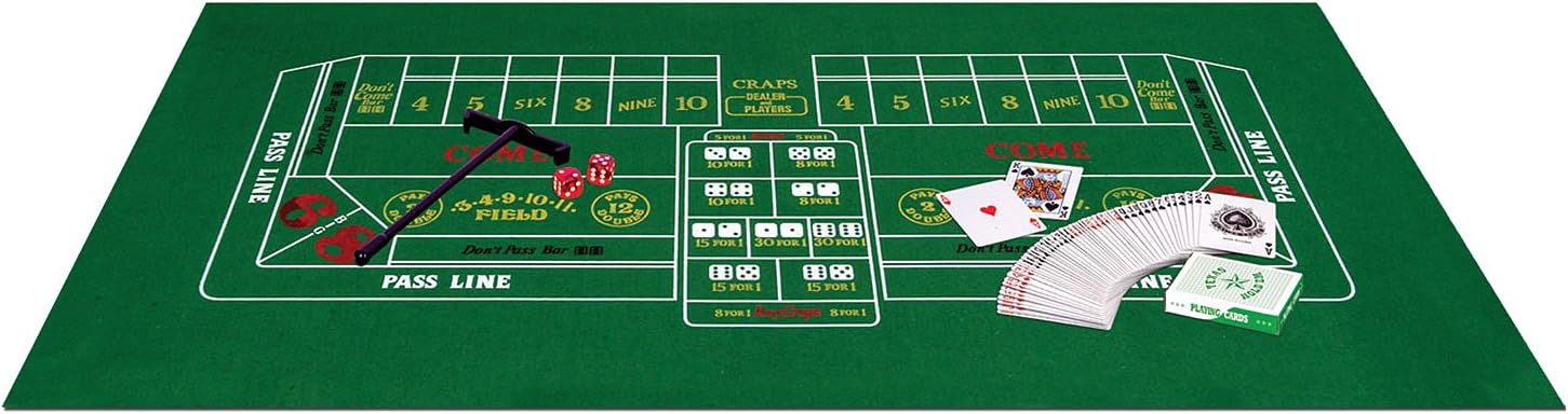 Amazon.com: Beistle Blackjack/Craps Set : Home & Kitchen