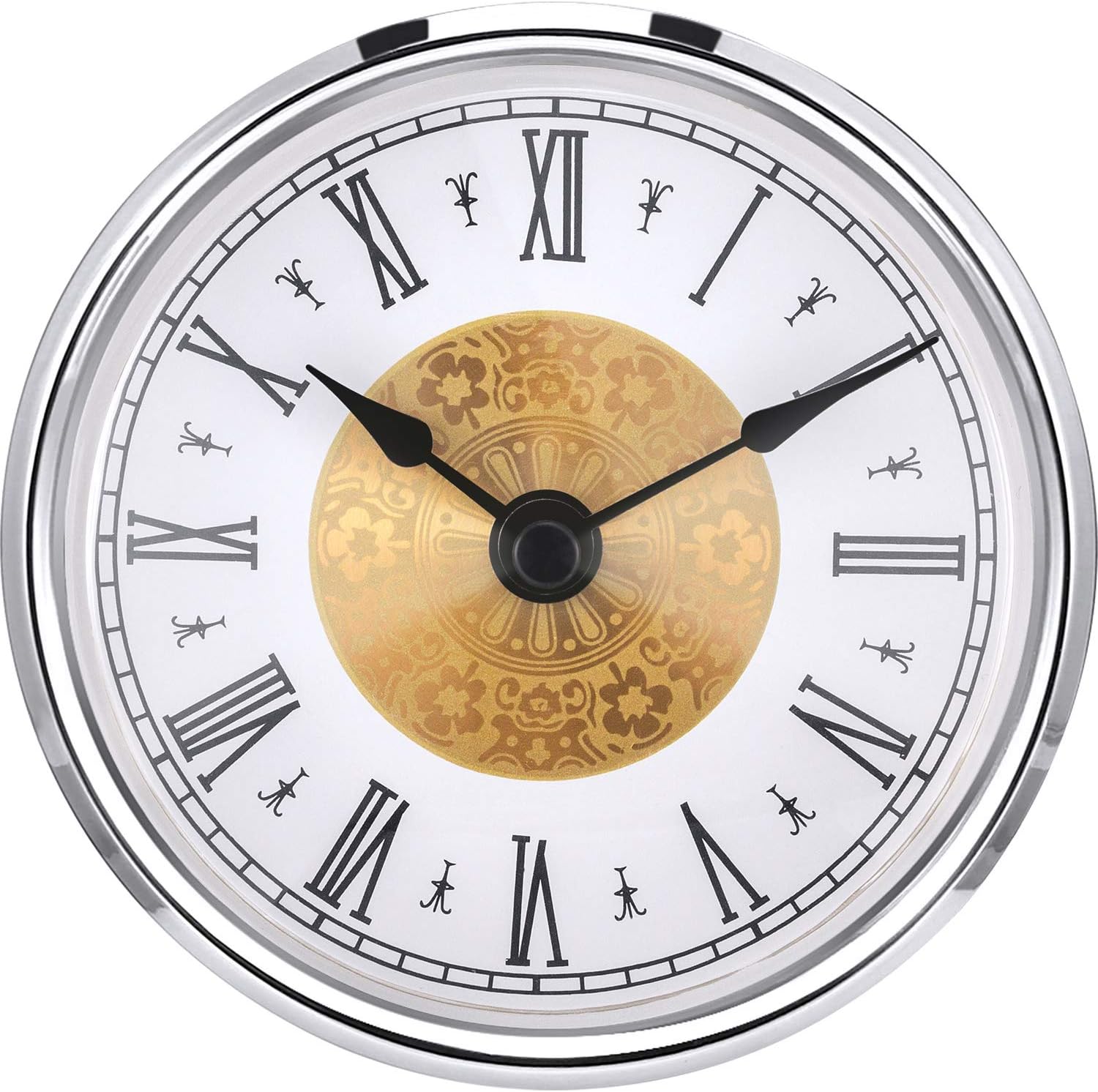Amazon.com: Hicarer 3-1/8 Inch (80 mm) Clock Insert with Roman Numeral ...