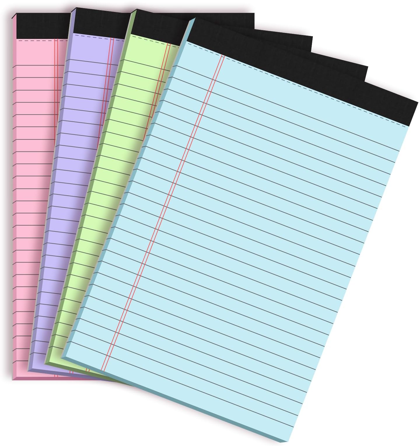 Amazon.com : Jetec 6 Pcs Legal Pads 11 x 9.5 Inch College Ruled Notepad ...