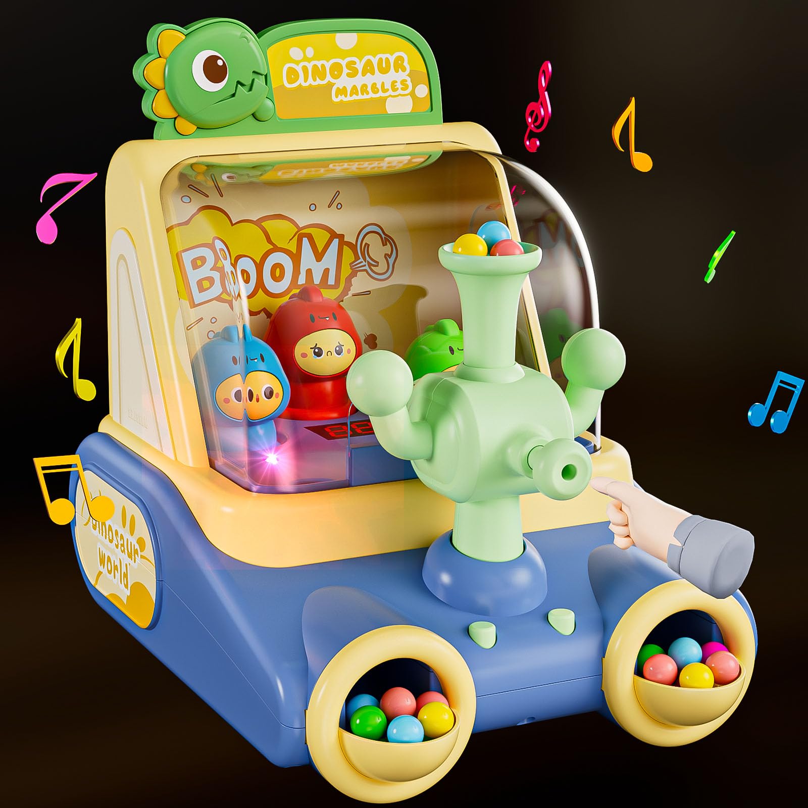 Snapklik.com : Dinosaur Toys Pinball Machine,Arcade Machine Shooting ...