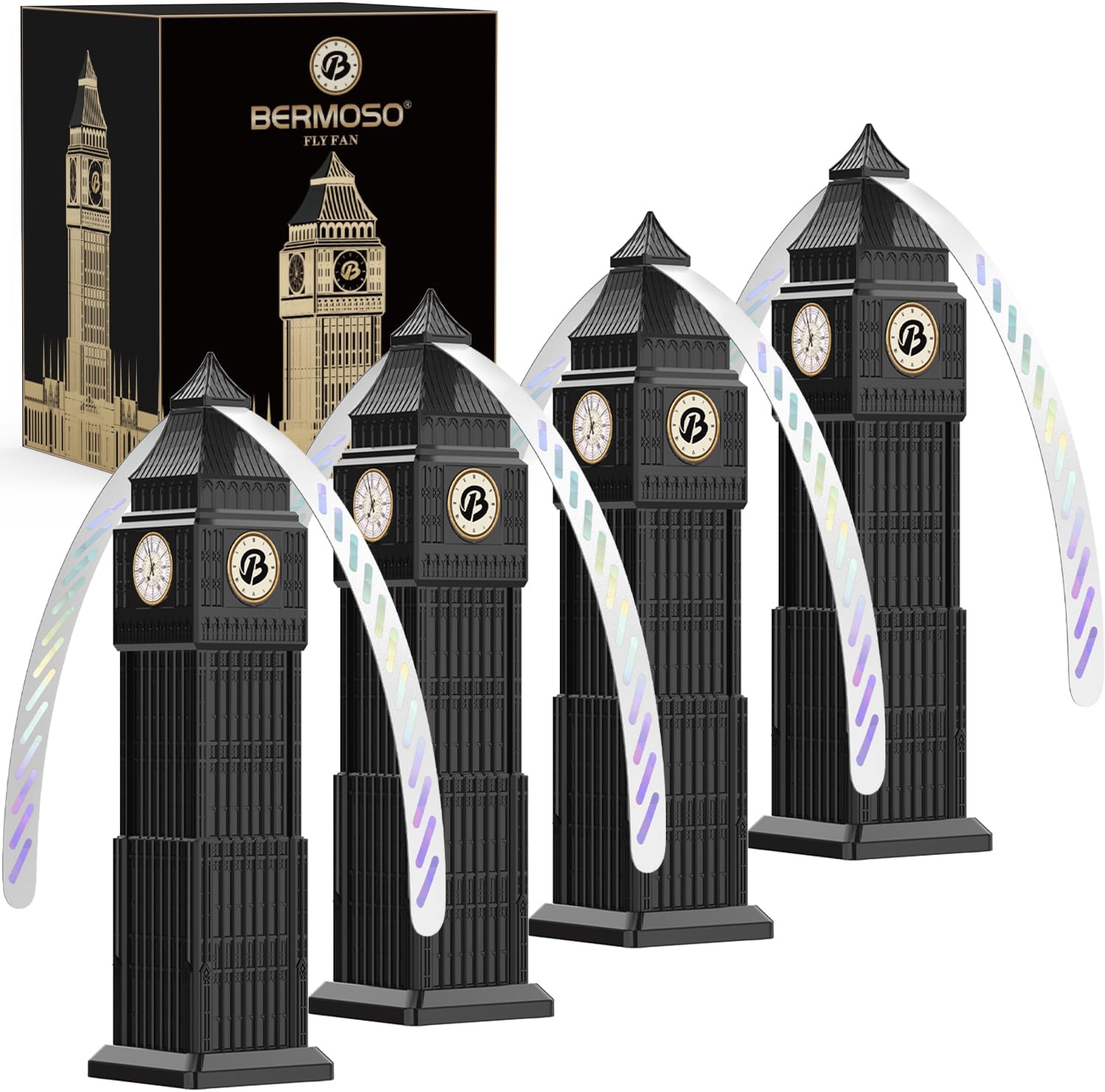 Amazon.com: Fly Fans for Tables 4 Packs Fly Fans for Outdoor Tables Bug ...