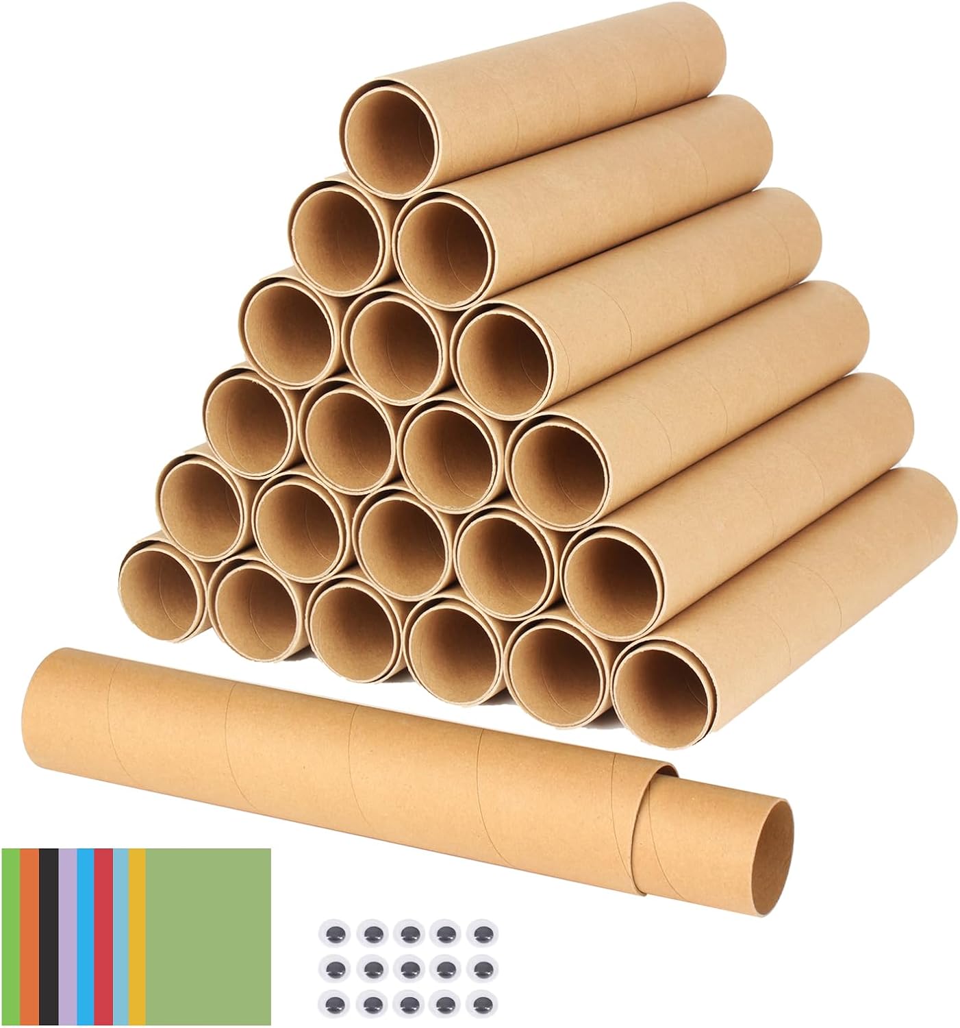 Amazon.com : suituts 48 Pack Two Size Cardboard Tubes Craft Rolls Tubes ...