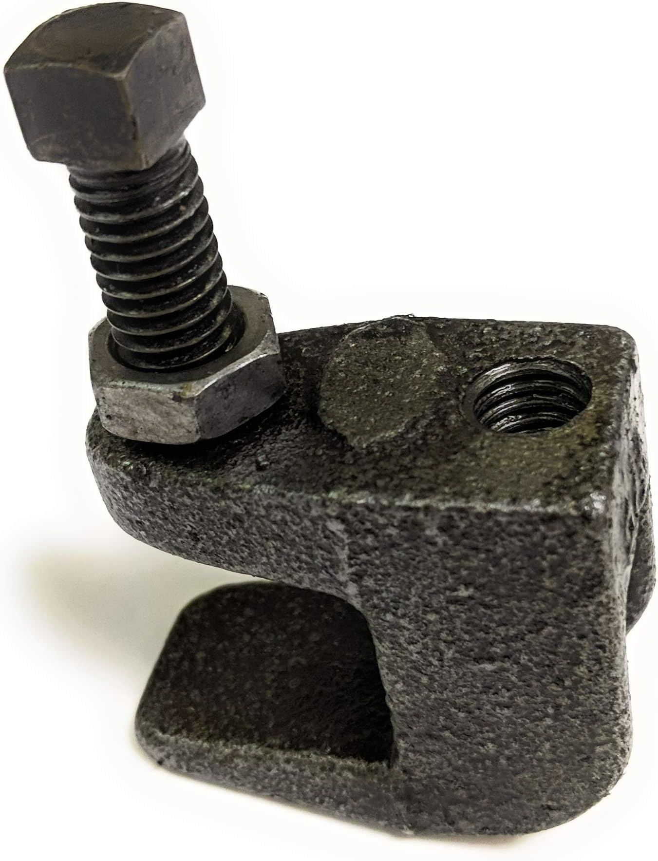 NIDAYE Top Beam Clamps, UNC 3/8" Iron Safety Rod Beam Clamp, 3/4" Jaw ...