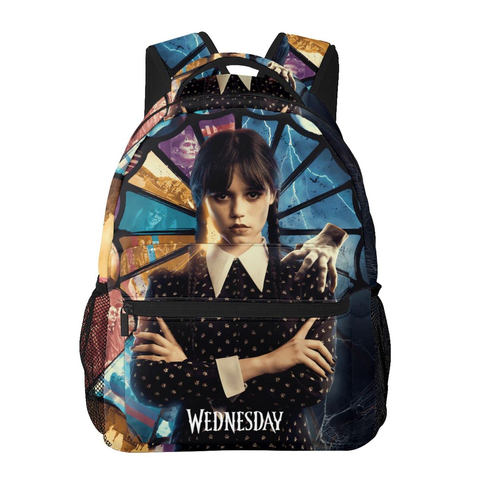 Wednesday Backpack Laptop Backpack Girl Boy Lightweight Backpacks ...