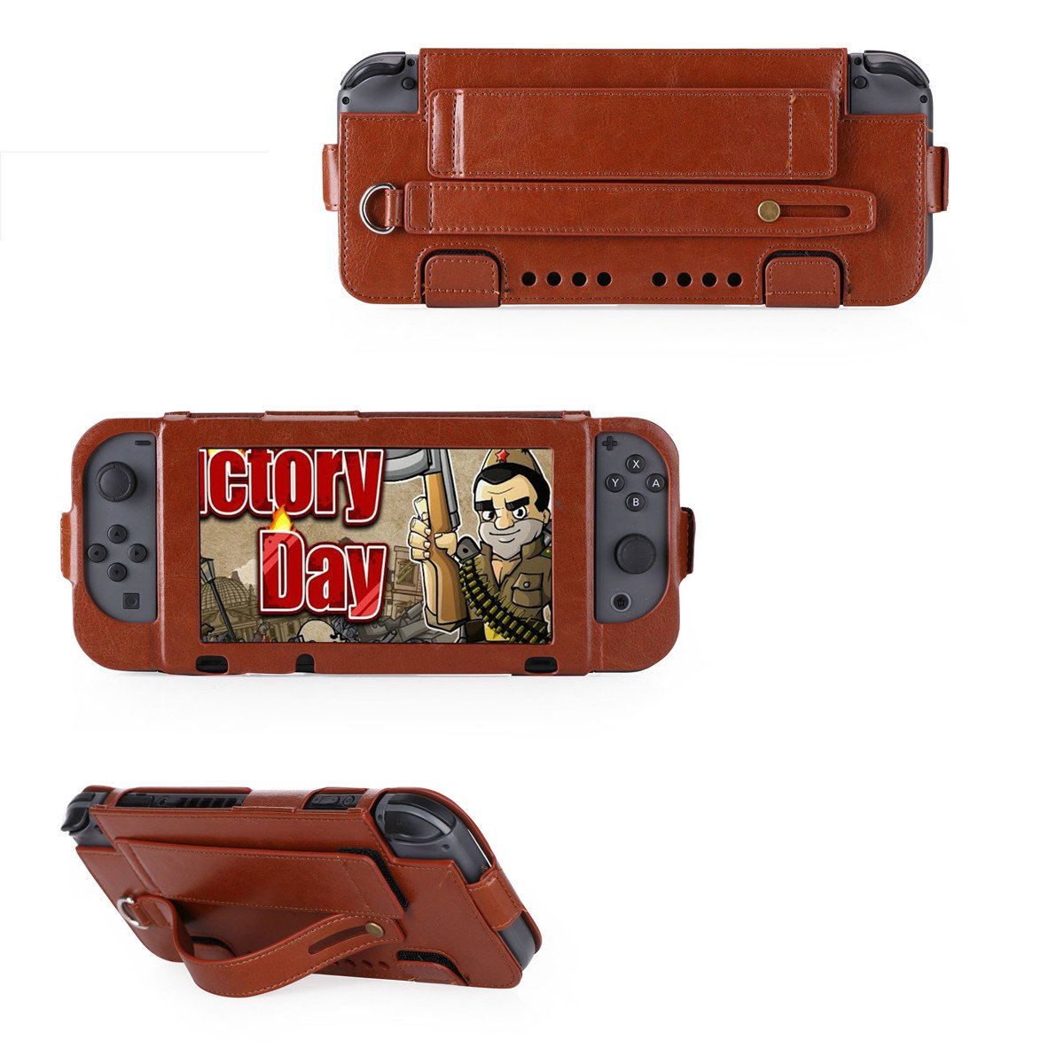 Amazon.com: Ratesell Slim Leather Carry Case Cover for Switch 2017 ...