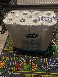 Nicky Soft Touch Toilet Tissue |Extra Value Pack – 32 Rolls of Extra ...