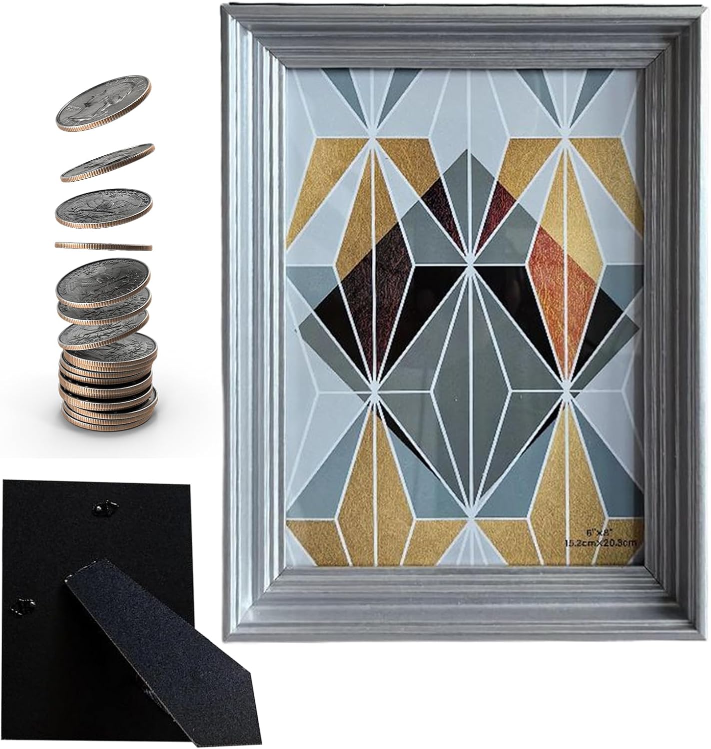 Hidden Picture Frame Safe, Disguised Storage Frame With Secret ...