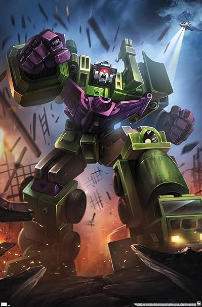 Amazon.com: Trends International Hasbro Transformers - Devastator Wall ...