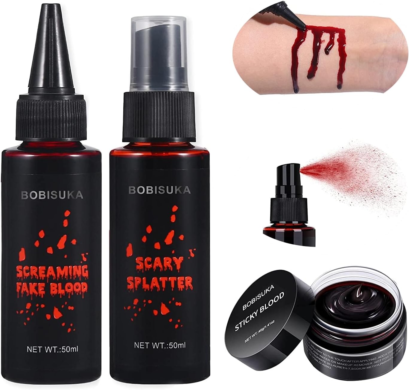 Amazon.com : Fake Blood: True Blood Color, Looks & Flows Like Real ...