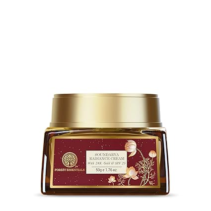 Forest Essentials Soundarya Radiance Cream With 24K Gold & SPF 25 ...