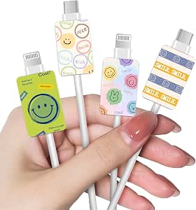 Amazon.com: Cute Cable Protector for iPhone Charger for Women Girls ...