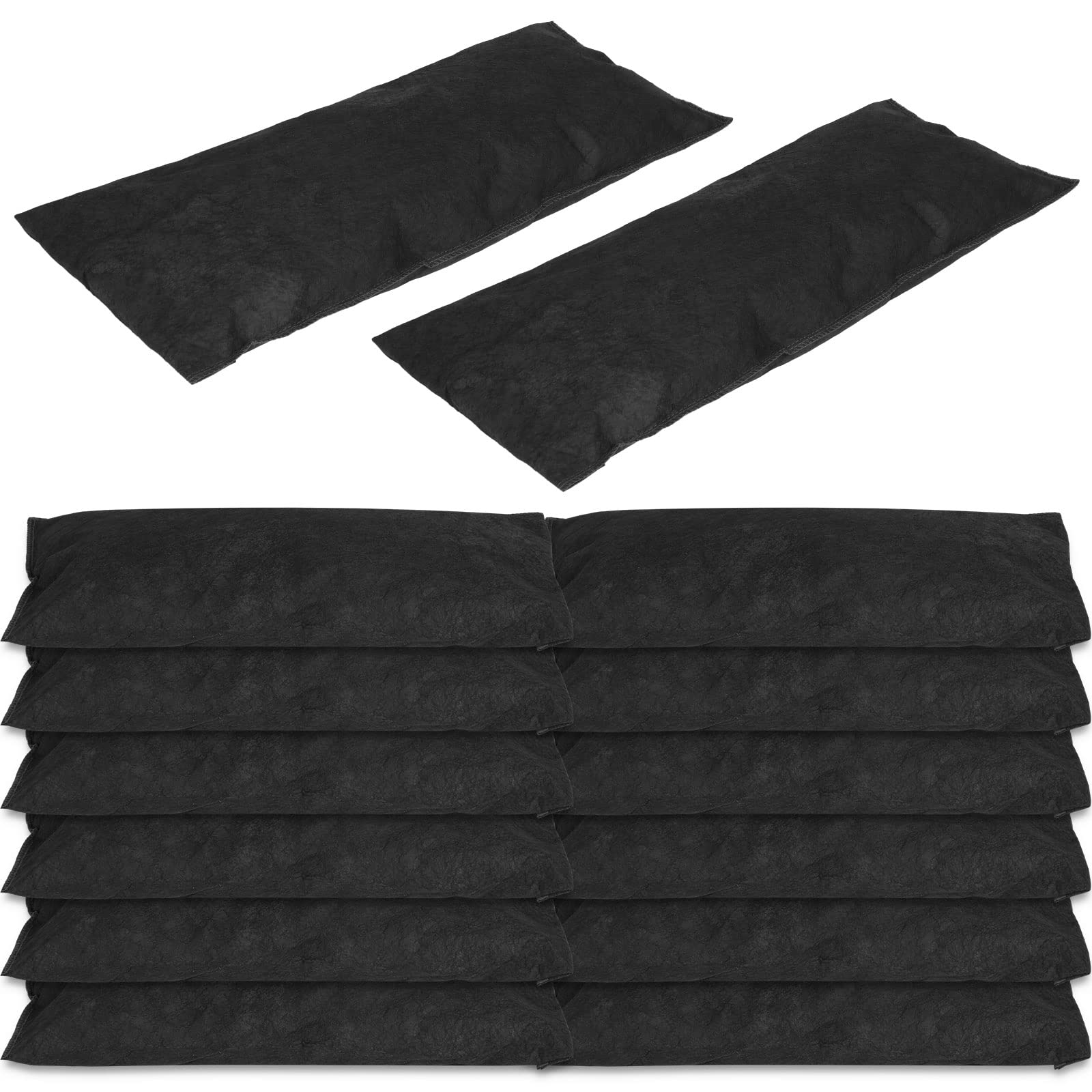 12 Pcs Water Barrier 12 x 28 Inches Water Activated Flood Barriers for ...