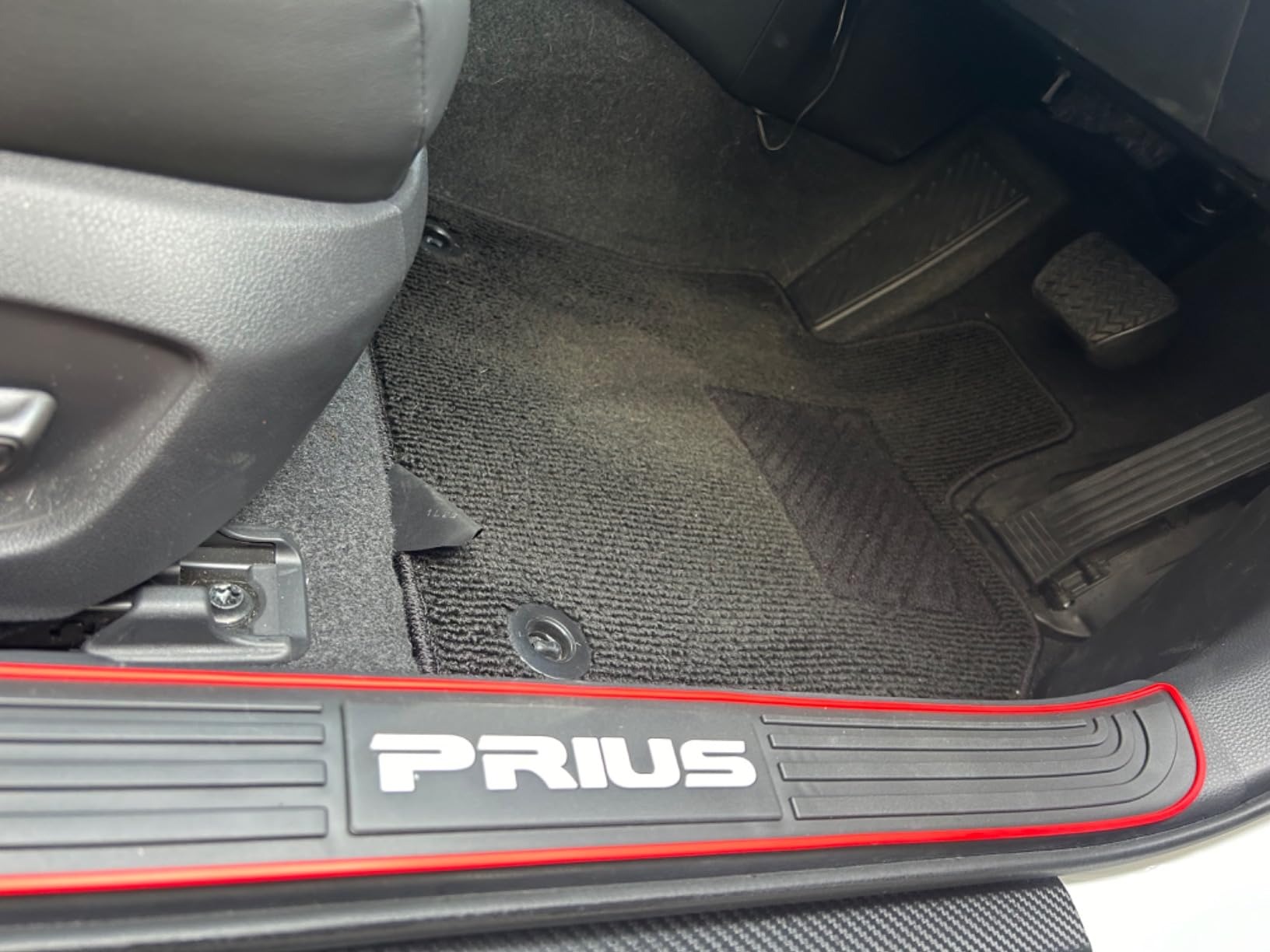 Amazon | LEXLEYS トヨタ 汎用 プリウス 50系 60系 サイドステップガード スカッフプレート 車用ドアモール サイドモール ドアガードステッカー スカッフプロテクトシート ...