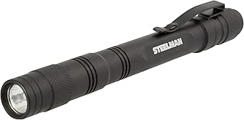 Amazon.com: Steelman LED Inspection Pen Light, Powered by 2 AAA ...