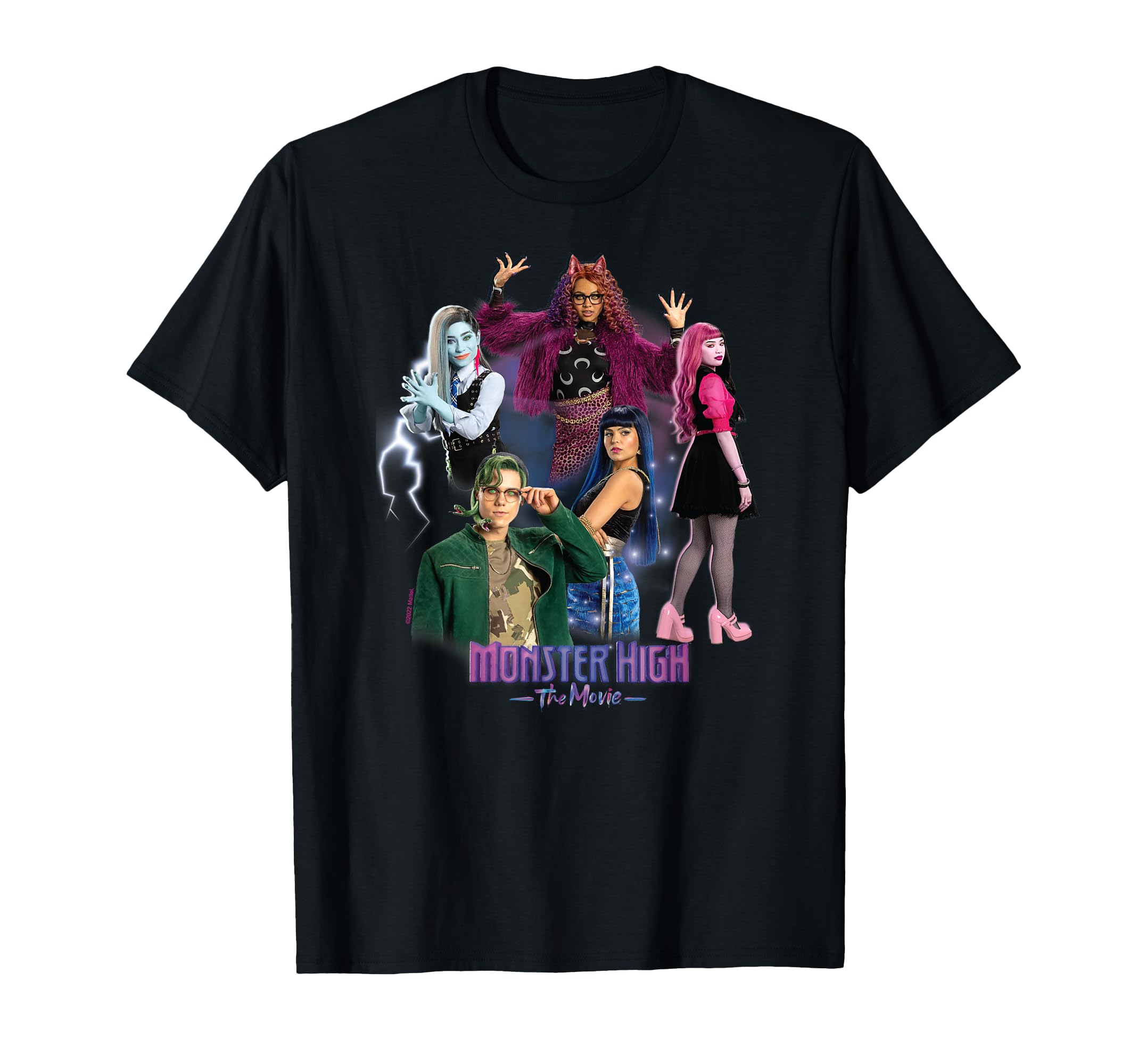 Amazon.com: Monster High - MH Logo And Group T-Shirt : Clothing, Shoes ...