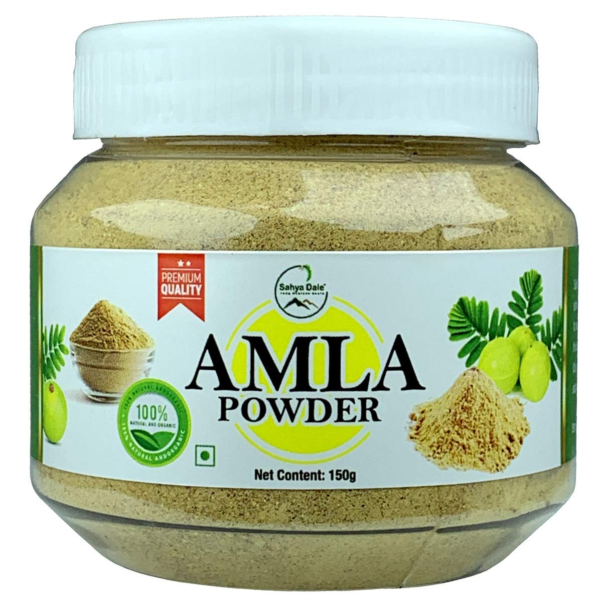 Sahya Dale Amla Powder 150g- 100% Natural Indian Gooseberry Powder- For ...