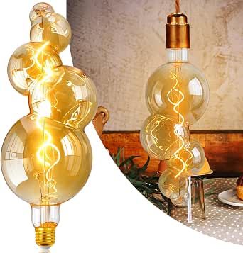 MYEARAYS 40 Watt Decorative Vintage LED Light Bulbs, Special Huge ...