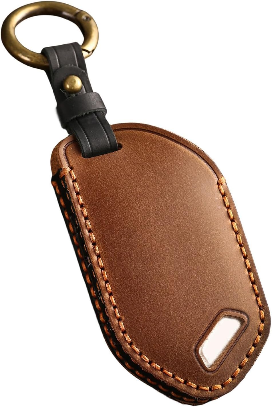 Amazon.com: Hontumax Premium Leather Smart Key Fob Cover for KIA ...