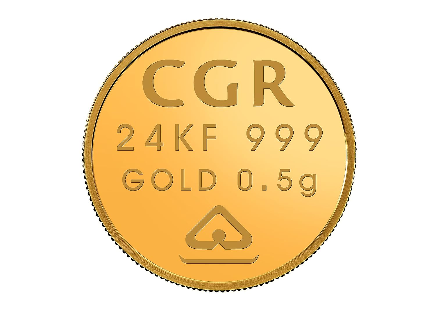 CGR 24K (999+) 0.5gm BIS Hallmarked Gold Coin : Amazon.in: Toys & Games