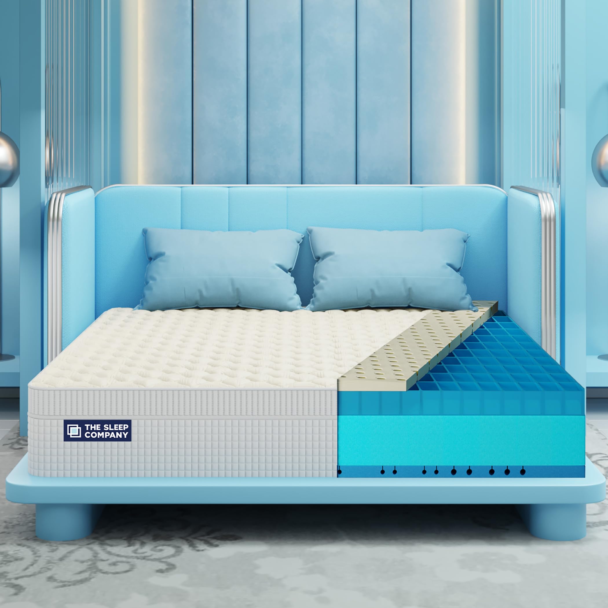The Sleep Company SmartGRID Orthopedic Royale Mattress | RecoverX ...