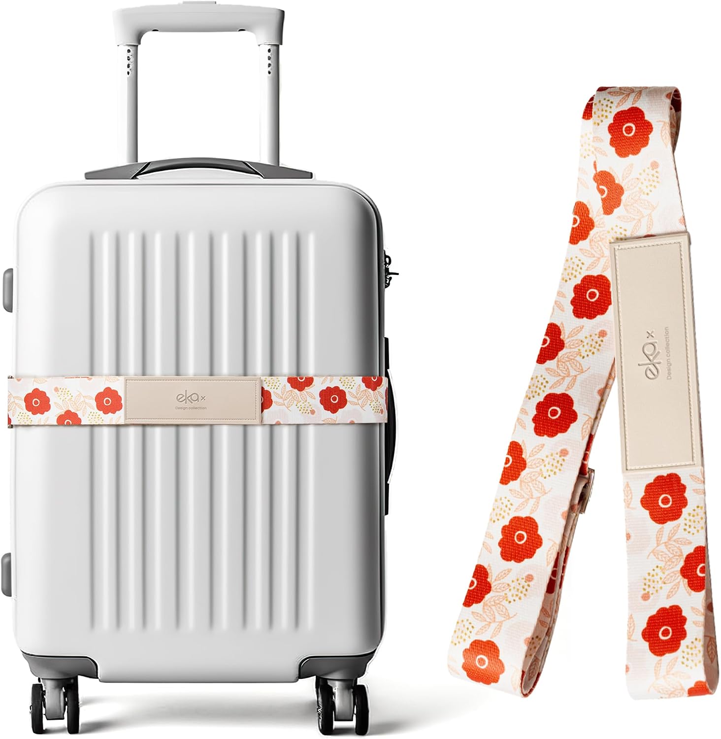 Amazon.com | Luggage Straps for Suitcases, Adjustable Luggage Elastic ...