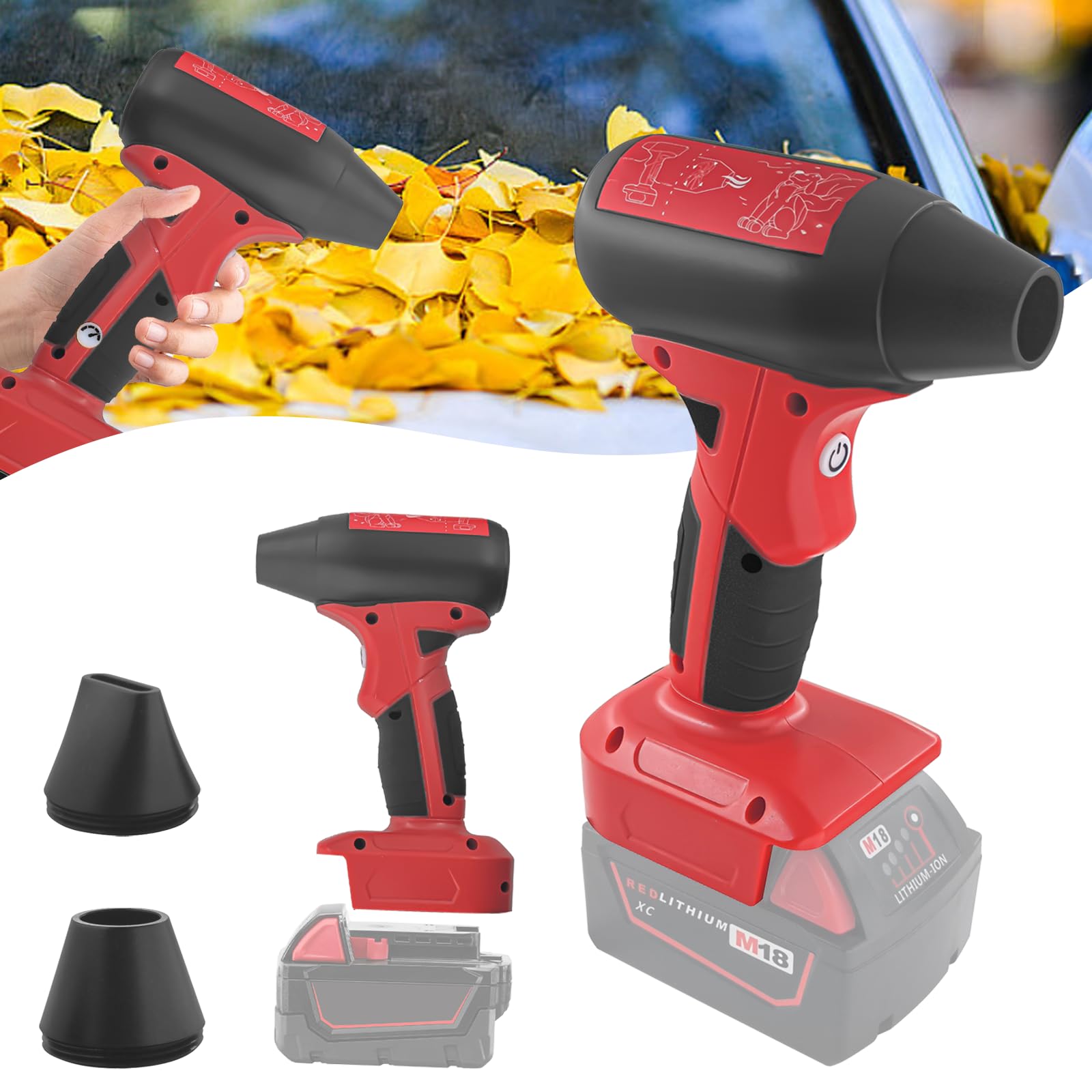 Amazon.com: Jet Dry Blower Air Duster 130000 RPM Portable Super Jet ...