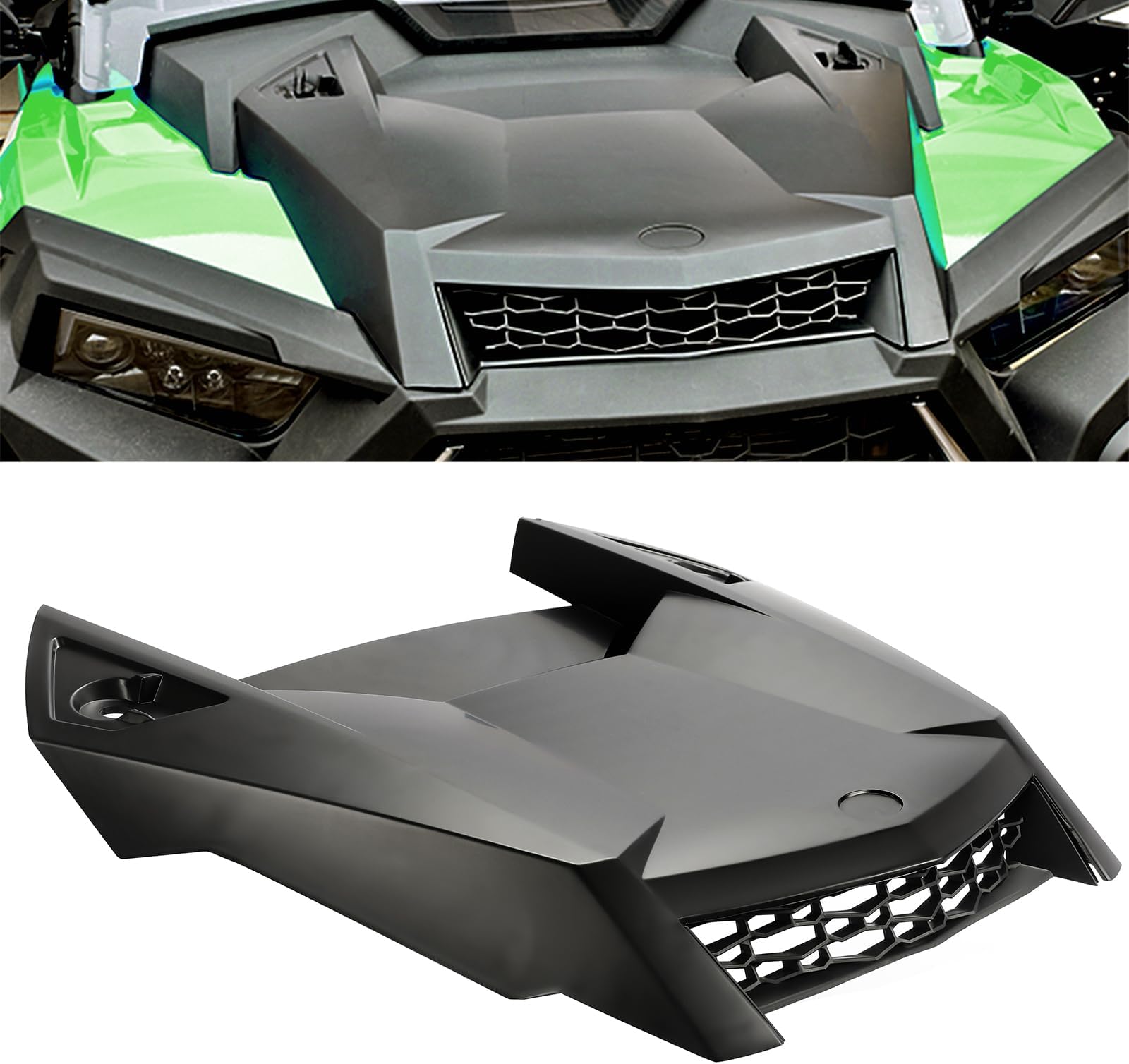 Amazon.com: Goottan RZR Turbo Hood Scoop,UTV Air Intake Kit Compatible ...