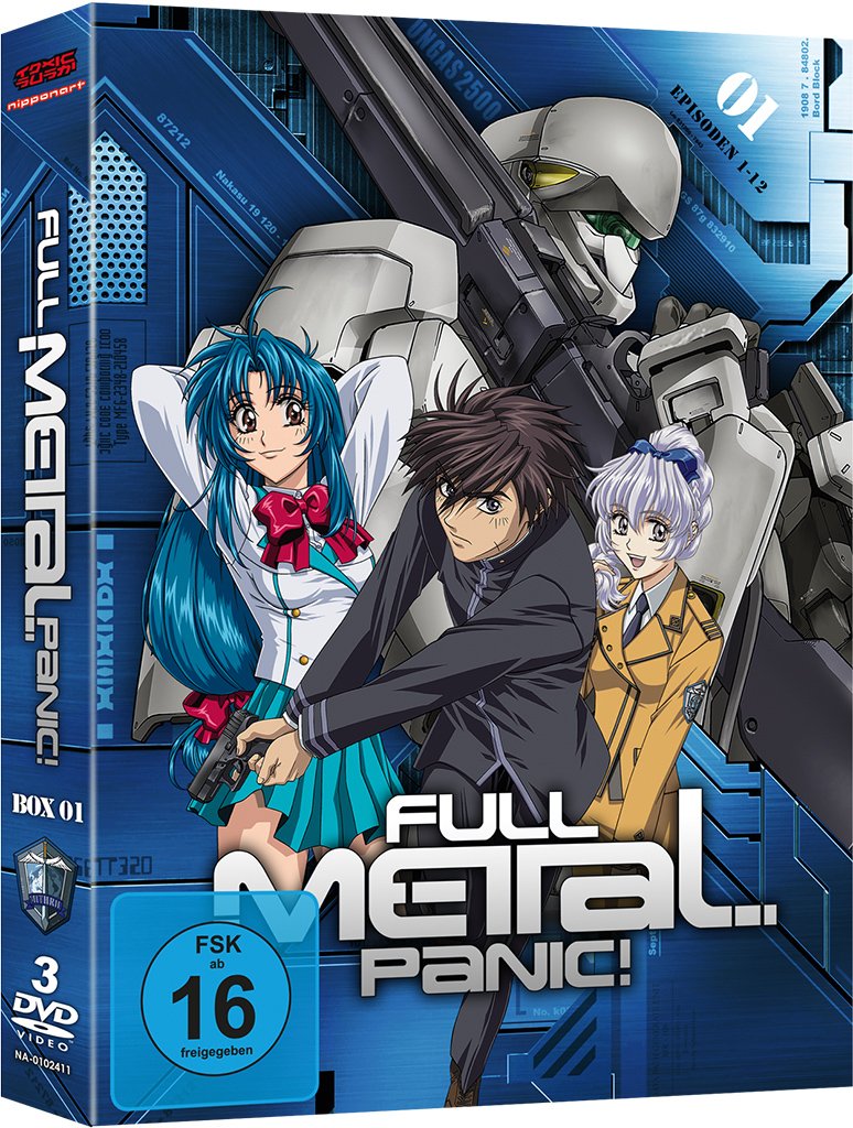 Amazon.com: Full Metal Panic! - DVD Box 1 (3 Discs) : Movies & TV