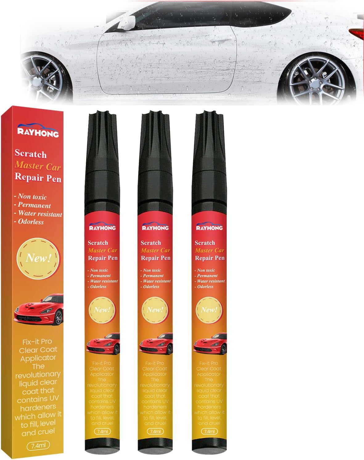 Amazon.com: Scratch Master Car Repair Pen, Magic Car Scratch Eraser Pen ...