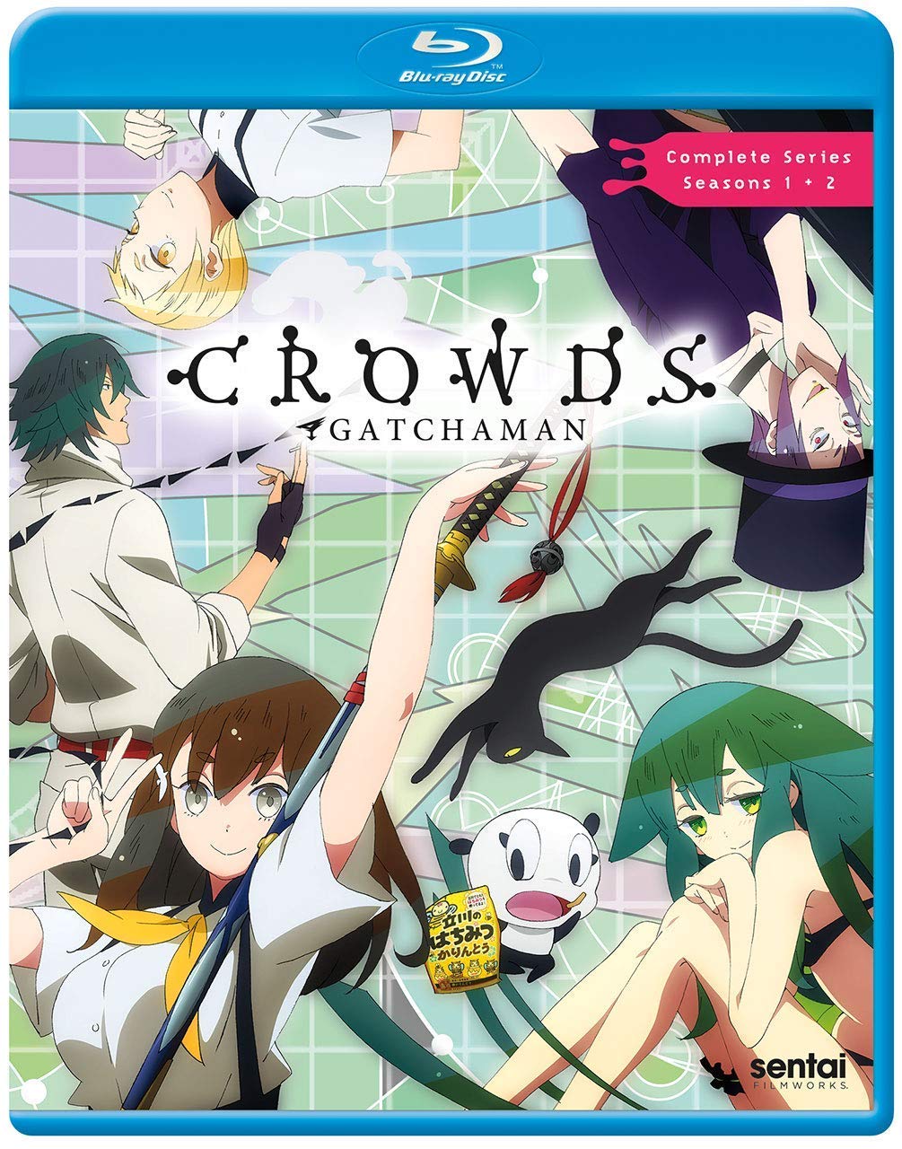 Gatchaman Crowds (4 Blu-Ray) [Edizione: Stati Uniti]: Amazon.it: Artist ...