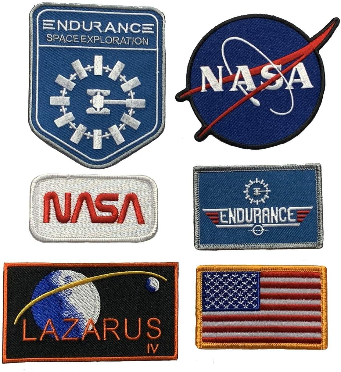Amazon.com: Space Exploration Lazarus Endurance NASA Patch [6PC “Iron ...