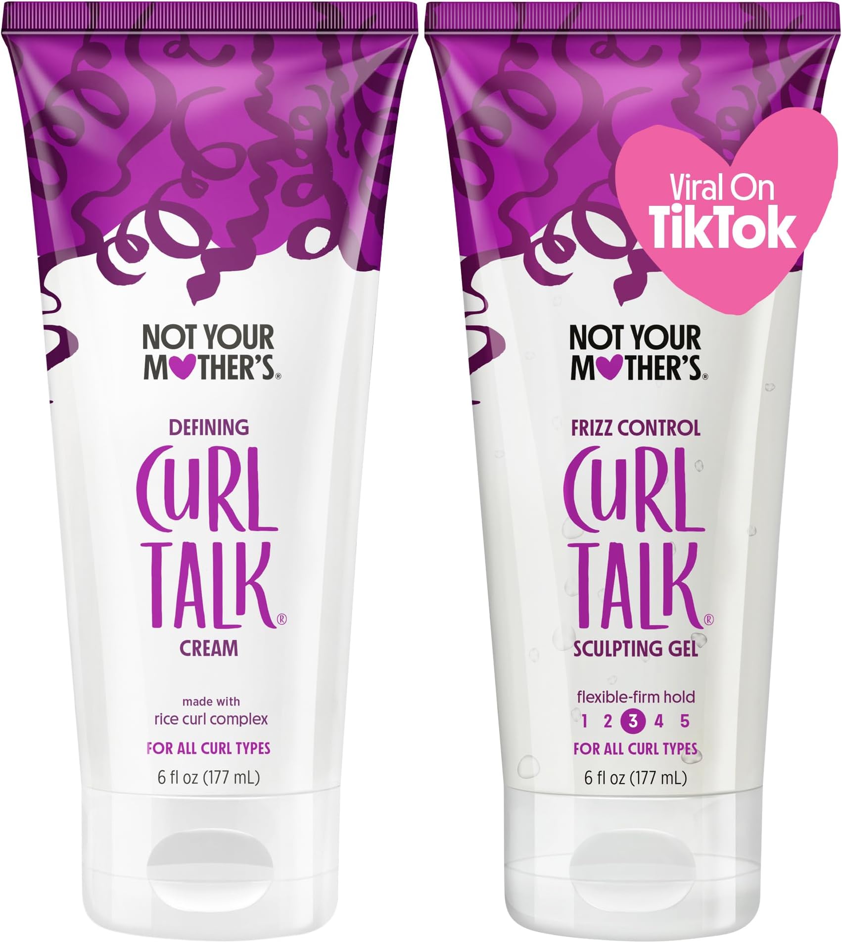 Amazon.com: Not Your Mothers Curl Talk To Go Mini Styling SET. Defining ...