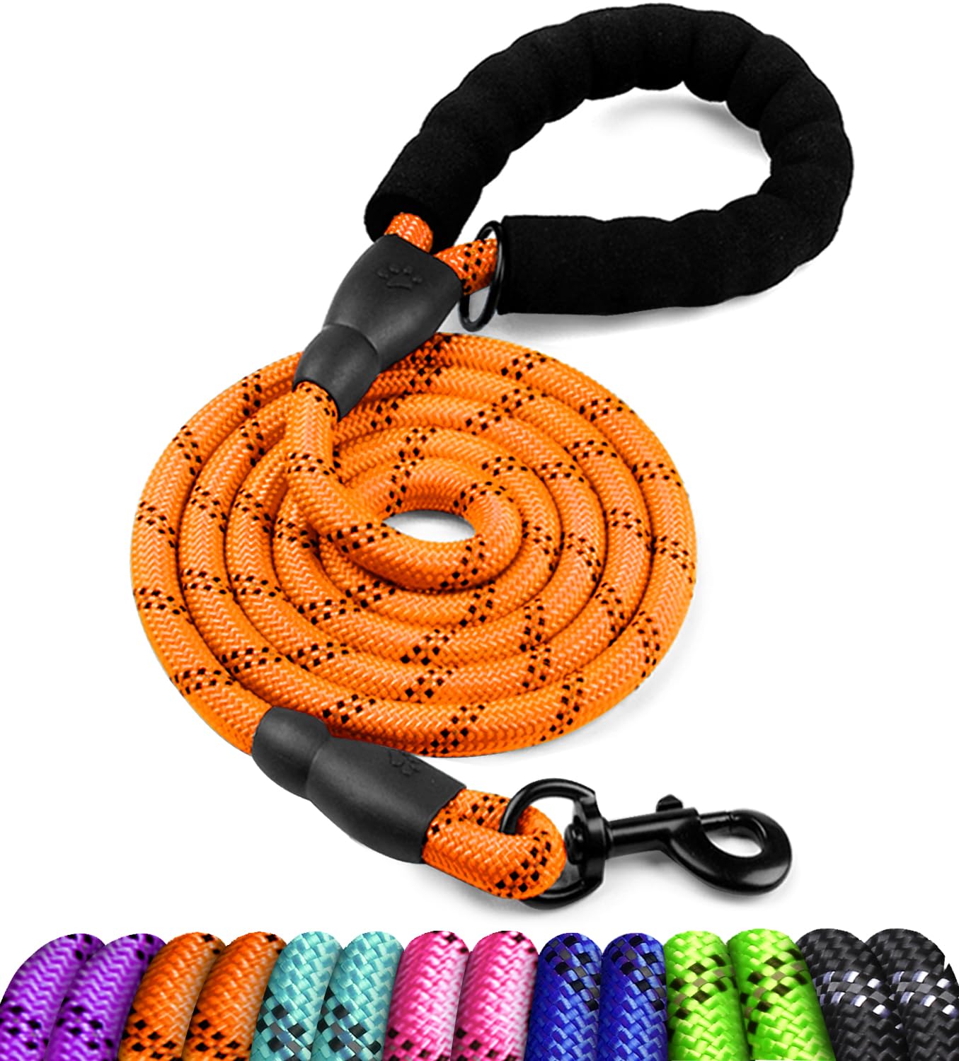 Amazon.com : COOYOO Dog Leash 5/6 FT with Comfortable Padded Handle and ...