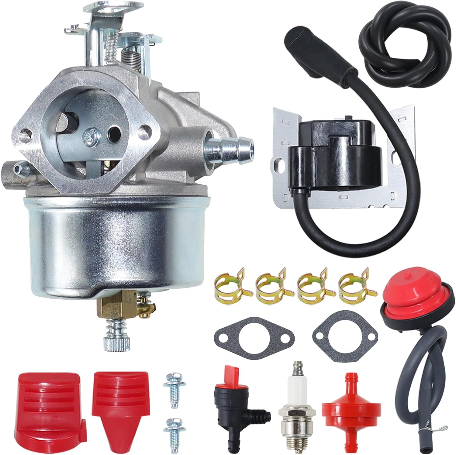 Amazon.com: GELASKA 632334A Carburetor with 35135 Ignition Coil ...