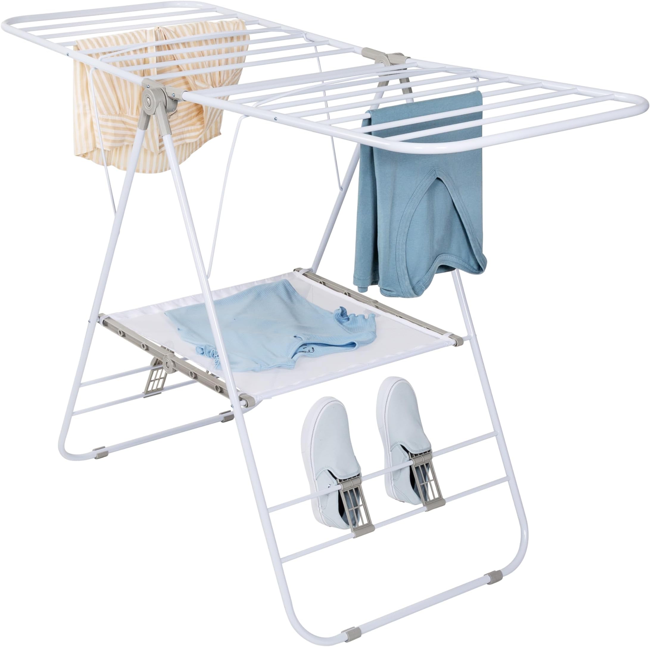 Amazon.com: Giantex Clothes Drying Rack, Foldable Laundry Drying Rack ...
