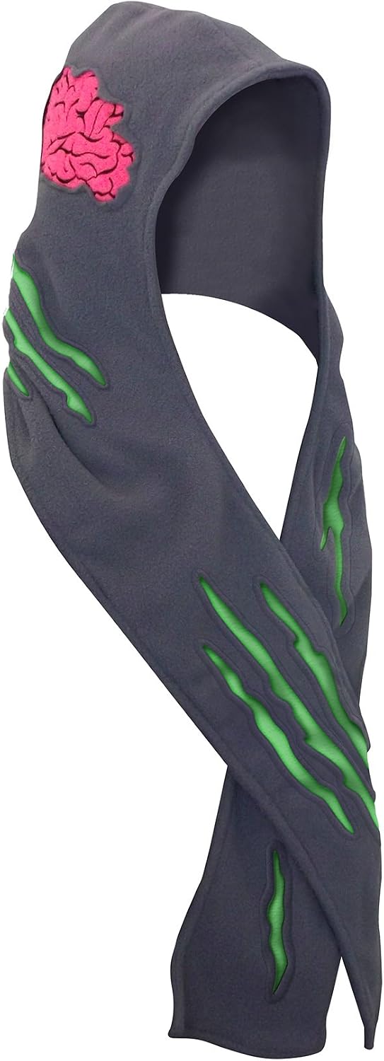 Amazon.com: The Coop - Zombie Attacked Fleece Scarf : Clothing, Shoes ...