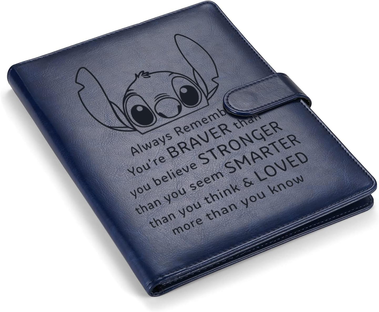 Amazon.com : Stitch Gifts Stitch Leather Portfolio Folder A5 Size Ohana ...