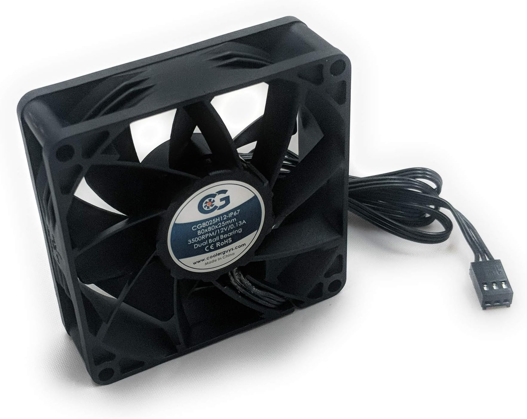 Amazon.com: SPAL 30103009 4'' Low-Profile Fan 12V 124 cfm Pusher Paddle ...