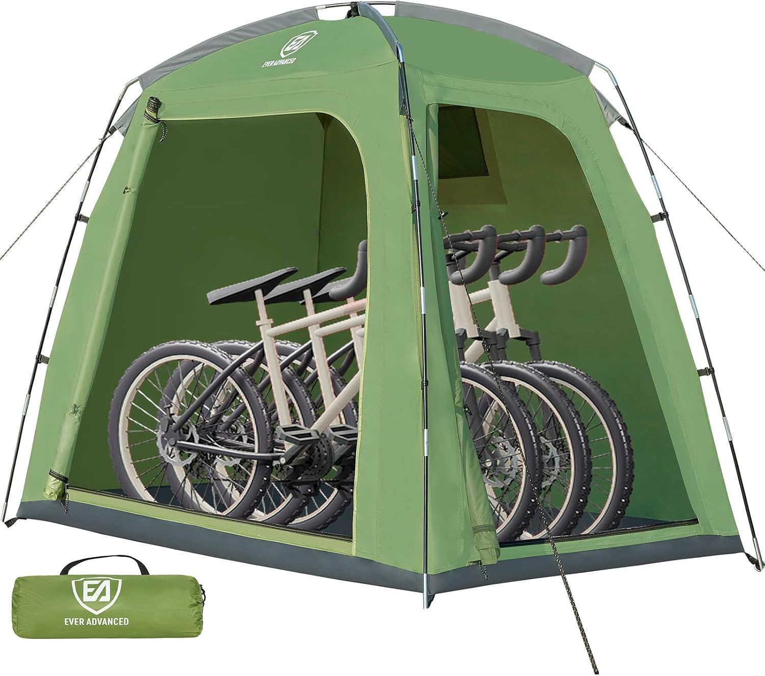 Amazon.com : EVER ADVANCED Bike Storage Tent, Portable Bike Shed for 3 ...