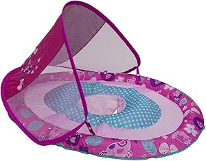 SwimWays Baby Spring Float Sun Canopy - Pink Bird : Buy Online at Best ...