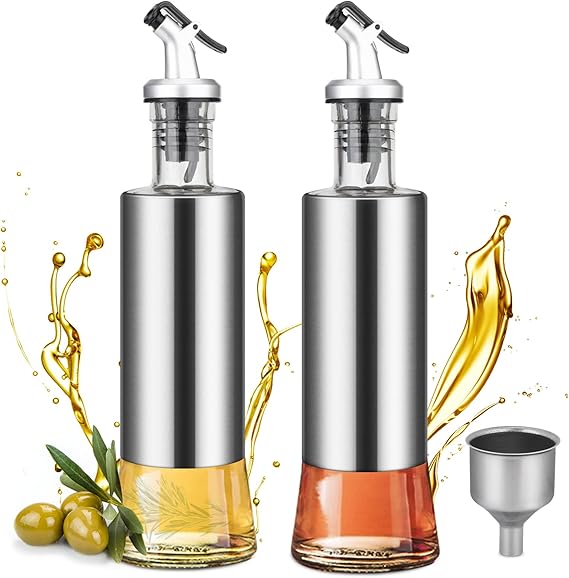 95Street Bouteille D huile 2pack 300ML Bouteille De Vinaigre 95street-bouteille-d-huile-2pack-300ml-bouteille-de-vinaigre