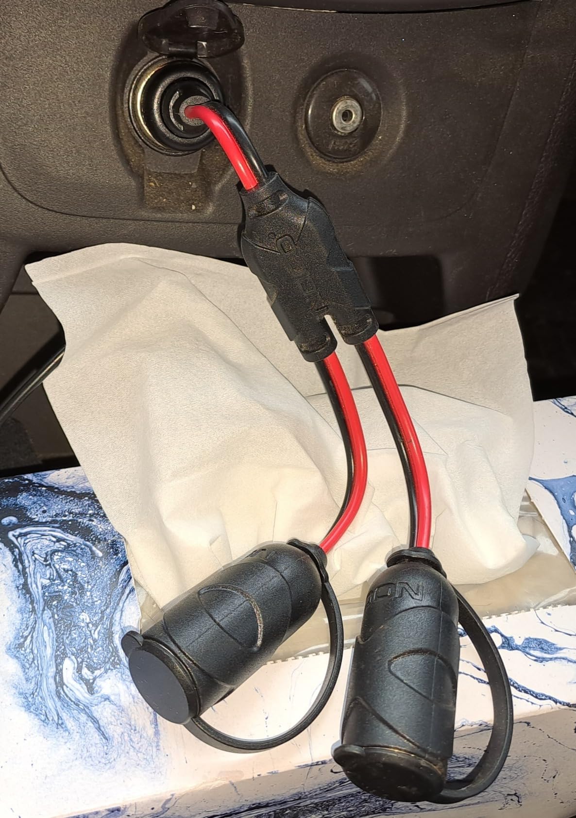 NOCO GC020 12V Adapter Plug Socket 2-Way Splitter : Amazon.com.au ...