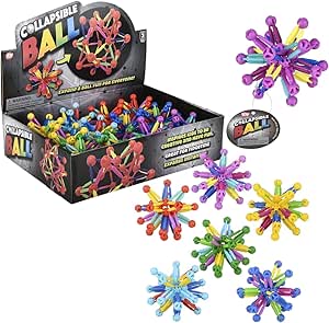 Amazon.com: Rhode Island Novelty 3" MINI Collapsible Ball : Sports ...